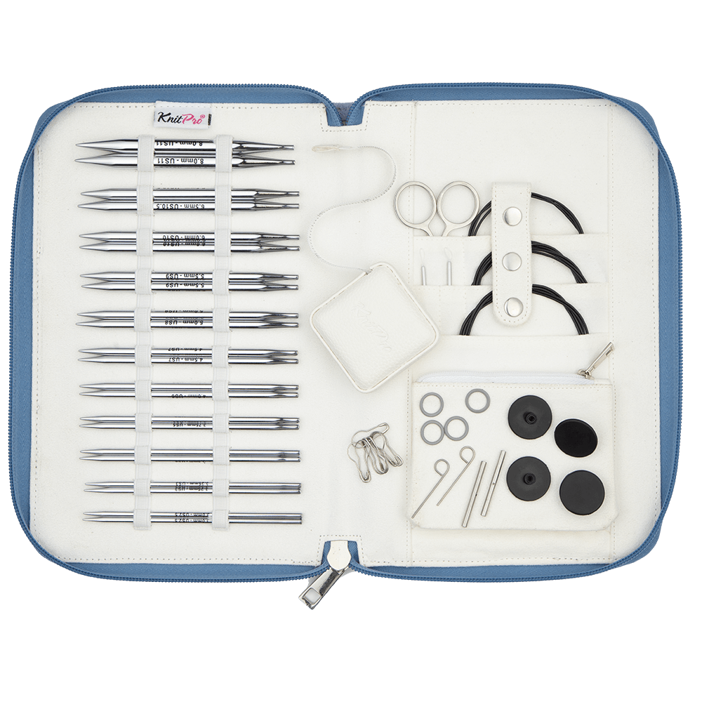 KnitPro | Nova | 13cm Interchangeable Knitting Needle Deluxe Set