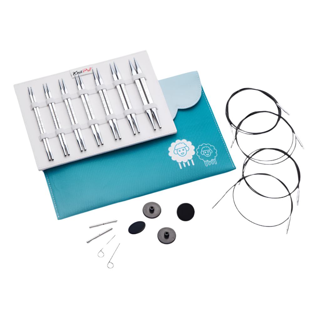 KnitPro | Nova Cubics | Normal 13cm Interchangeable Knitting Needle Deluxe Set McIntosh