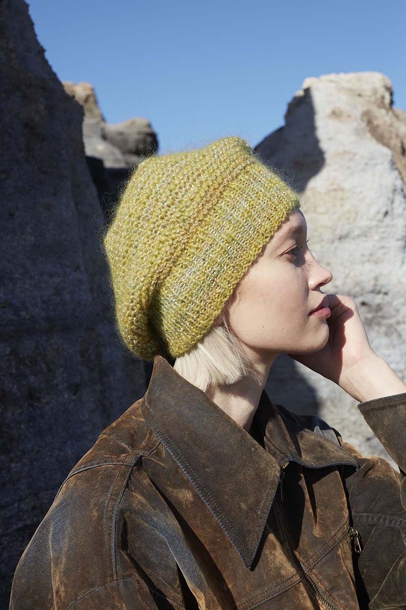 FATA MORGANA Hat in GLAMOUR by LANGYARNS | WOOLADDICTS 13-004