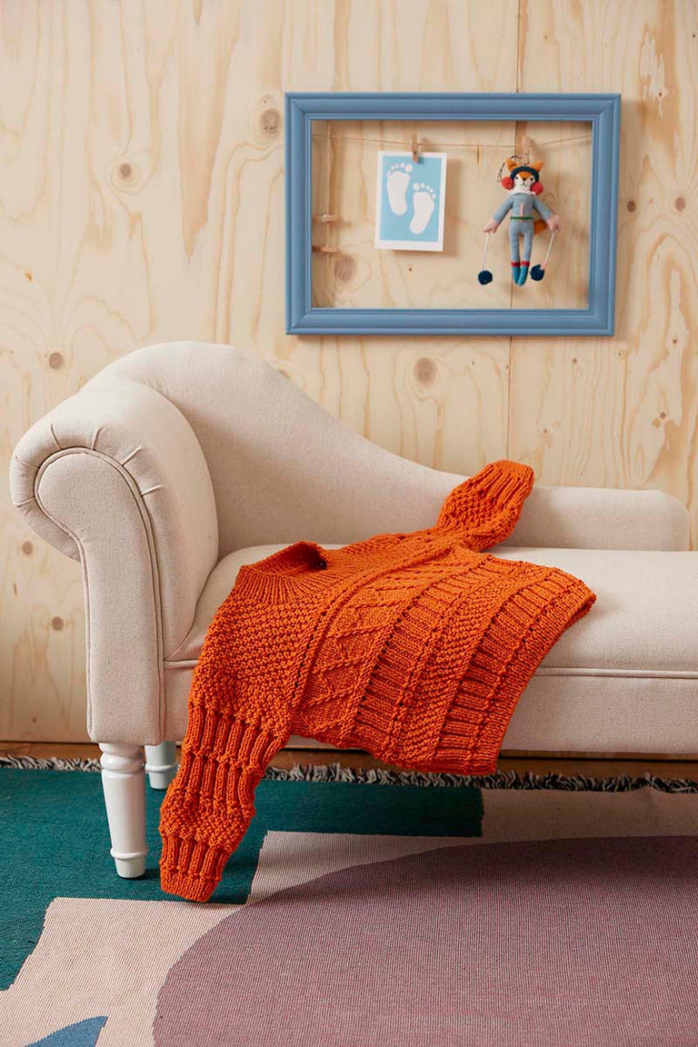 SELMA Sweater Pattern Bundle in Merino 200 Bébé by LANGYARNS | PUNTO 80-009